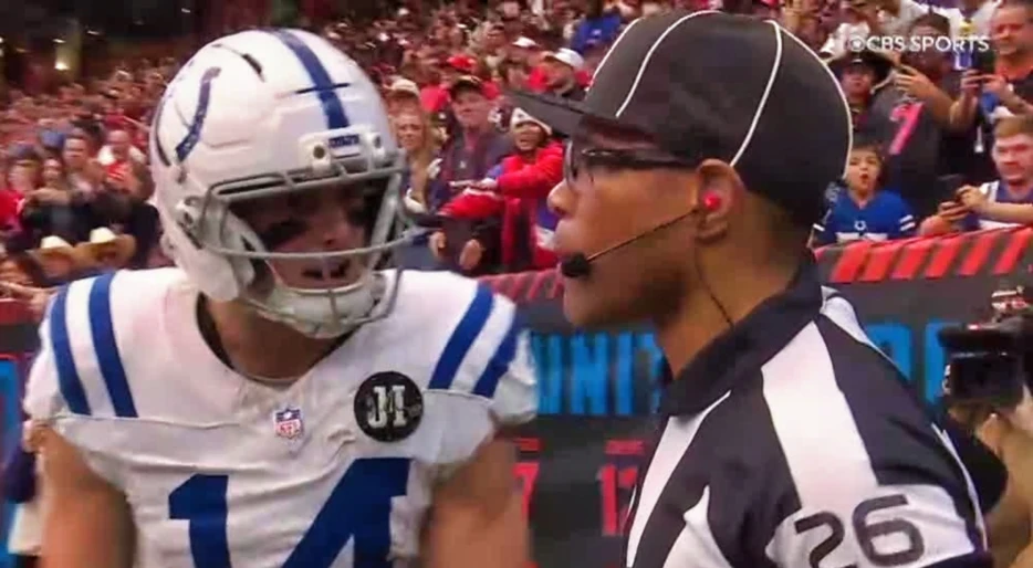 NFL Fans Rip Refs For Shocking Decision To Eject Colts Star Alec Pierce ...
