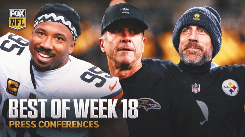 Myles Garrett Breaks Sack Record, Steelers Win on FG Miss, Harbaugh ...